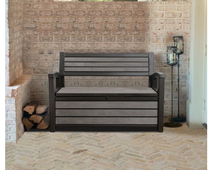 Hudson outdoor storage bench store